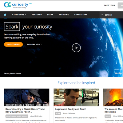 Discovery Launches Curiosity.com for Everyday Learning - EdTech